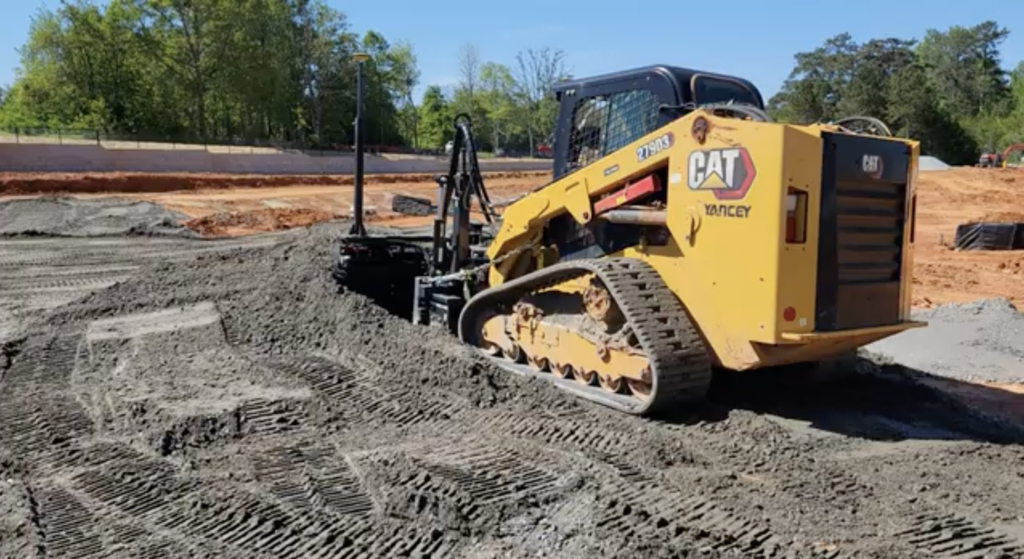 TerraBlade Knocking Down Rock Pile - Terrawise