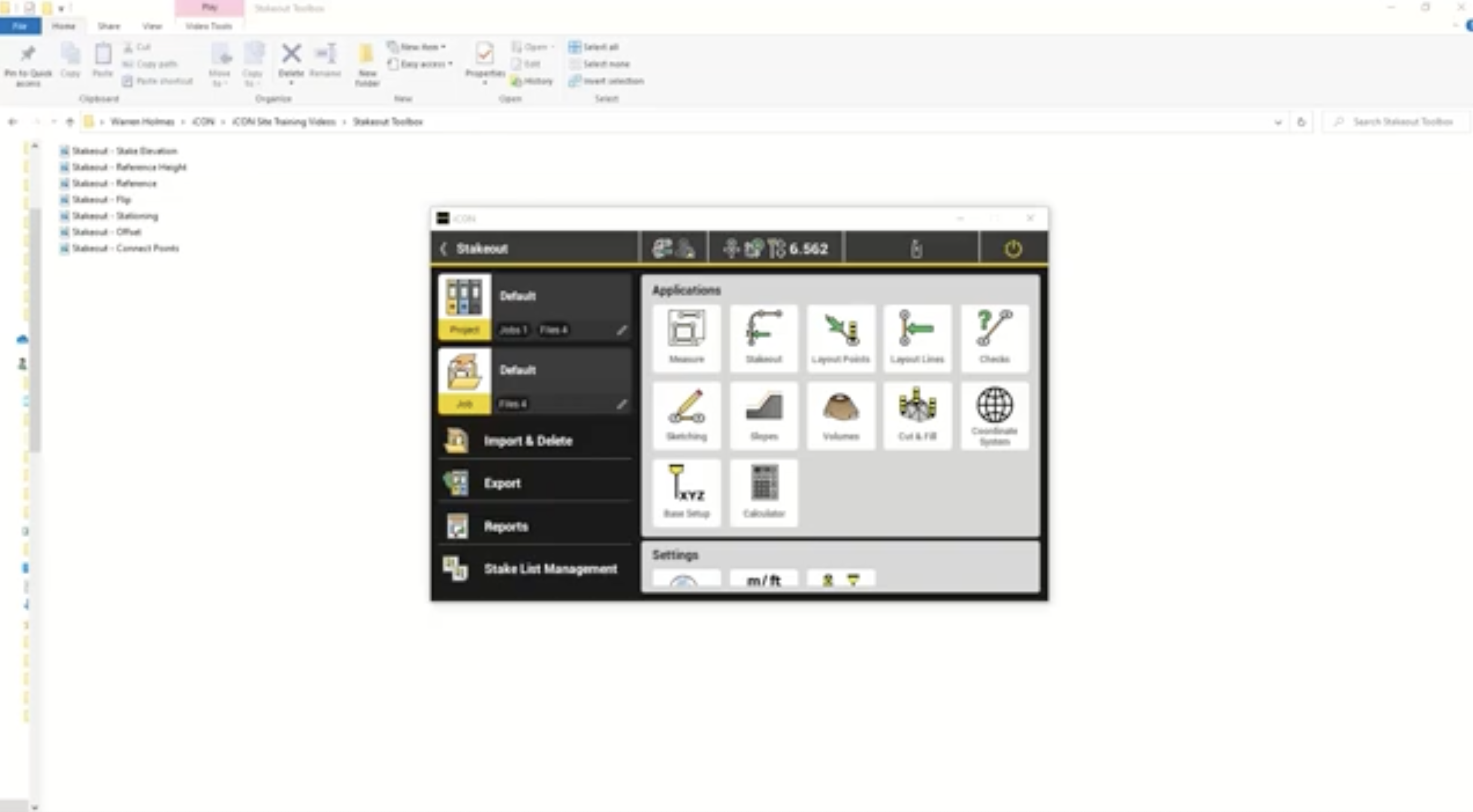 Stakeout - Create Point / Line - Terrawise