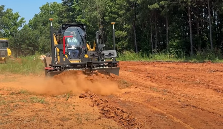Leica Geosystems machine control on a Skid Steer Attachment - Terrawise